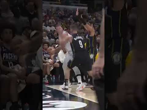 How did the dead ball find its way to the basket?