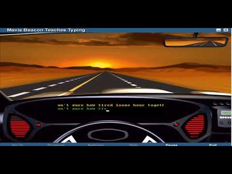 Mavis Beacon Teaches Typing 12 (Road Race)