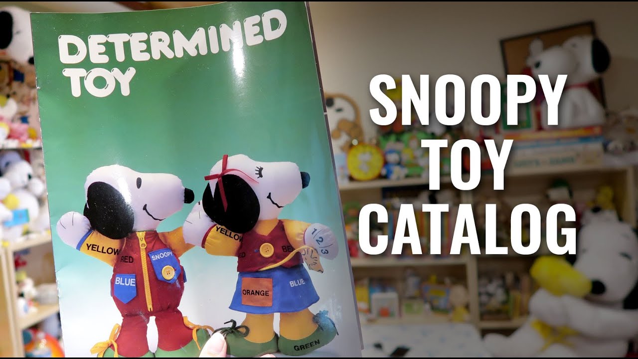 Snoopy Toy Catalog - Snoopy Finds | CollectPeanuts.com