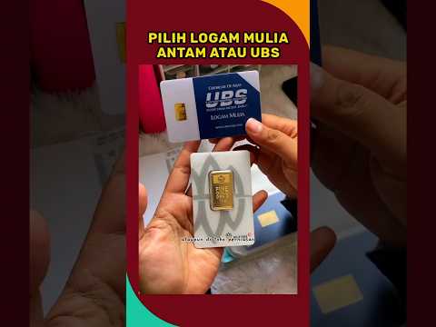 Yang Sering Ditanyakan. Pilih Antam atau UBS? #emas #logammulia #banksyariahindonesia