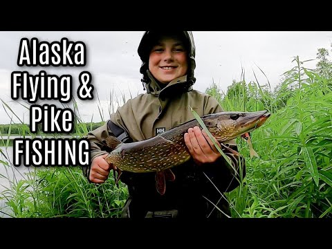 Incredible Northern Pike Fishing and Flying in Alaska