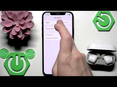 CREATIVE Zen Air Pro – How to Rename on iPhone