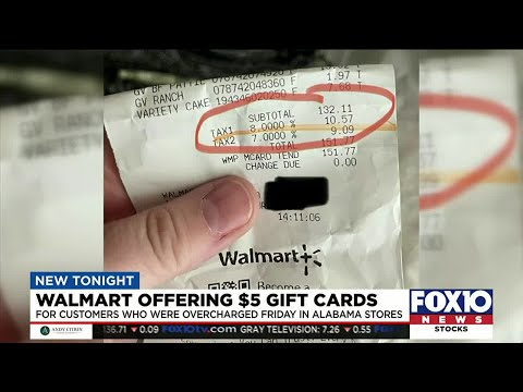 Walmart offers compensation for those affected by doubles sales tax glitch