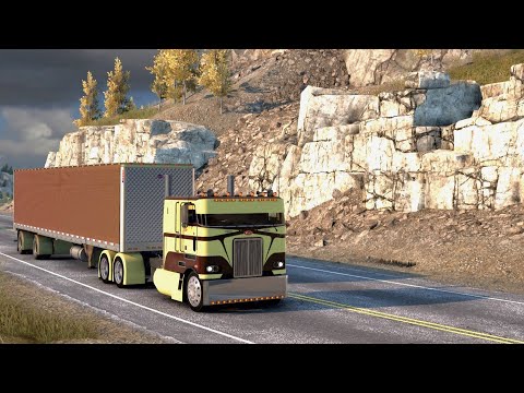 Peterbilt 362 Cabover(DDC Custom Utility Reefer) - American Truck Simulator