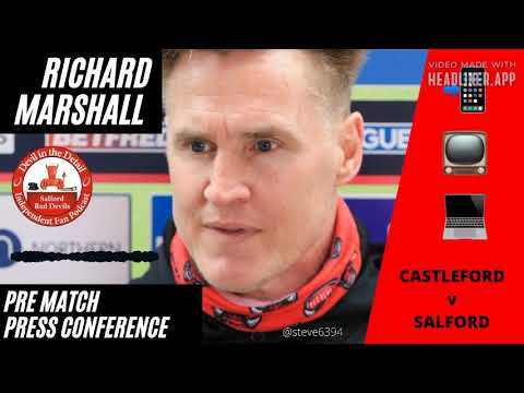 Richard Marshall pre match press conference v Castleford
