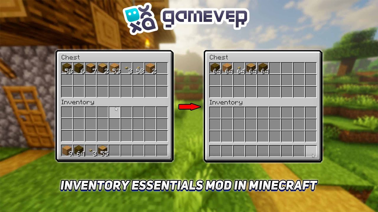 Master Your Storage with the Inventory Essentials Mod in Minecraft