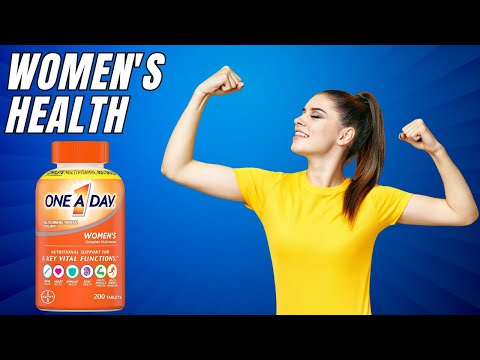 One A Day Women’s Complete Multivitamin: Essential Vitamins and Minerals for Women's Health