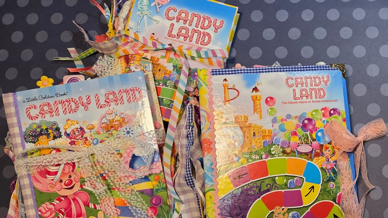 🍭 3 New Candy Land Journals Now Available in My Etsy Shop! 🍬
