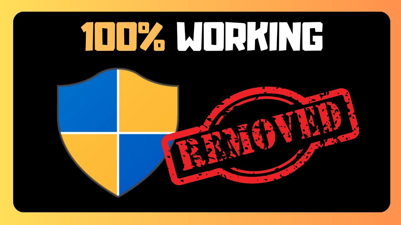 Remove Blue & Yellow Shield from Desktop Icons In Windows 11