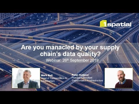 Are you manacled by your Supply Chain’s Data Quality