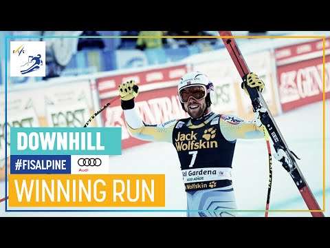 Aleksander Aamodt Kilde | 1st place | Val Gardena | Men's Downhill | FIS Alpine