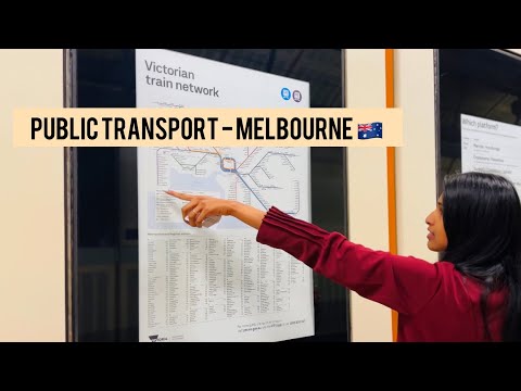 How to use public transport Melbourne, Victoria,Australia!