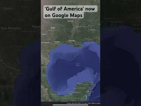 ‘Gulf of America’ now on Google Maps