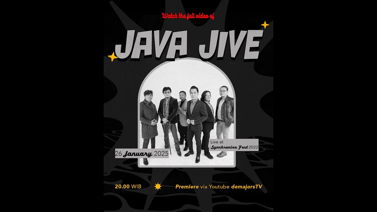 Java Jive LIVE @ Synchronize Fest 2022
