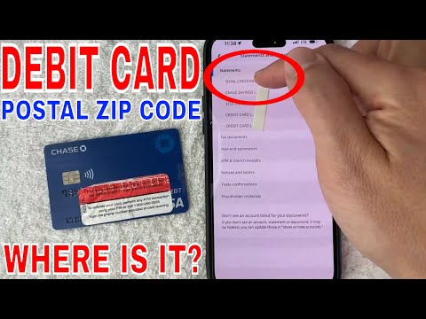 ✅ Where Is Debit Card Postal Zip Code 🔴