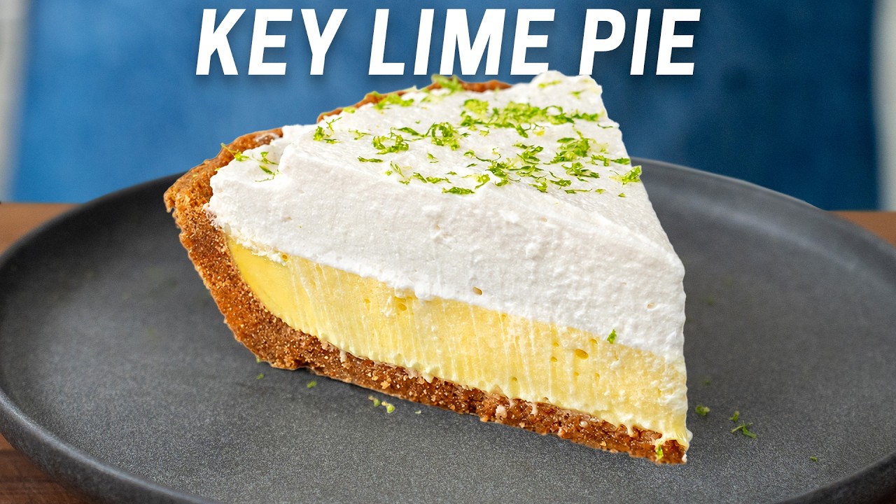 Perfect Key Lime Pie With a Salty Sweet Crust