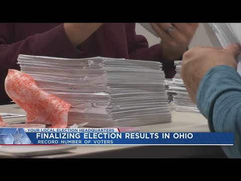 Finalizing election results in Ohio