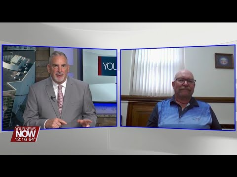 Commissioner John Schlumbohm talks about recycling in Putnam County