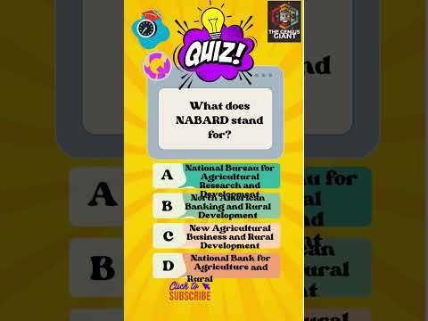 NABARD ka full form || What is the Full Form of NABARD?