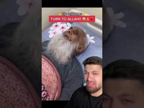 Muslim Mans LAST Words Before DEATH!☪️???? POWERFUL REMINDER???? #islam #muslim #dua #jannah #shorts