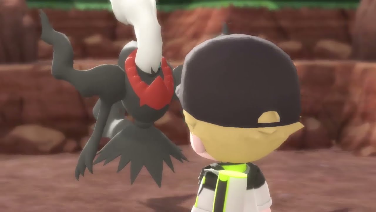 Pokémon BDSP Shiny Darkrai after only 603 soft resets!