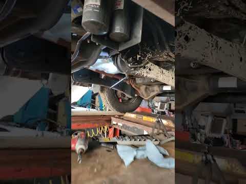 f350 Trany filter and oil change!