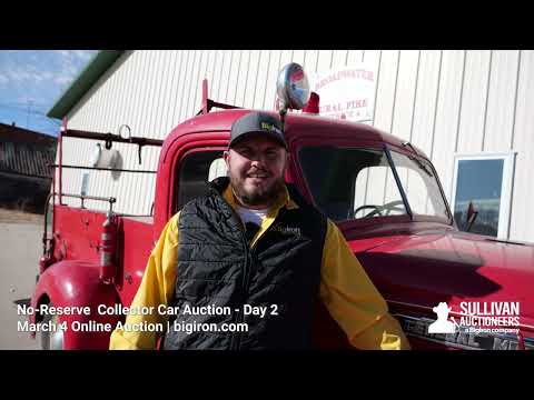 1941 GMC CC101 Fire Pickup | March 4, 2025 Collector Car Auction - Day 2