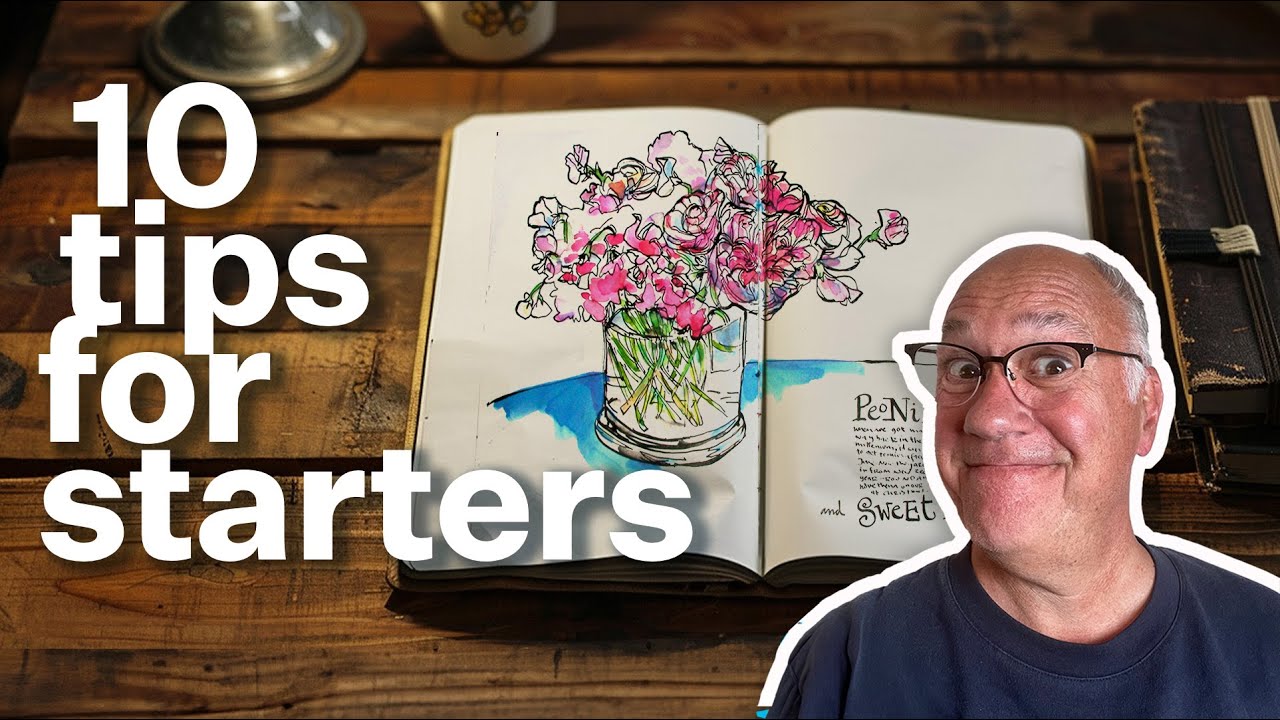 10 tips for starting your sketchbook — and keeping it going!