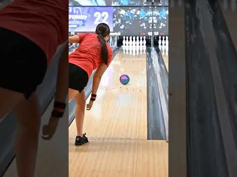 PWBA Bowler Has Super Smooth Release! #shorts #bowling #bowlingchampionship #sports #bowlingchamp