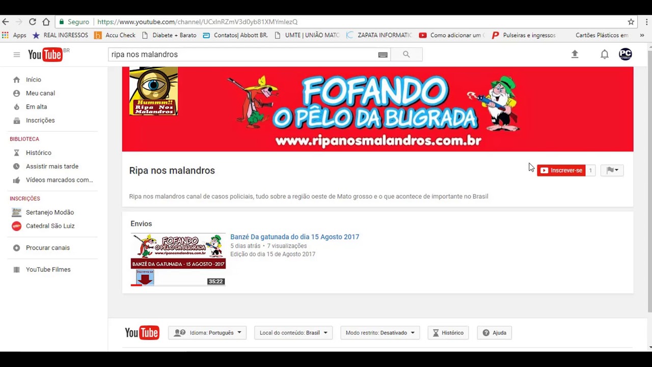 Ripa nos malandros - Canal Oficial