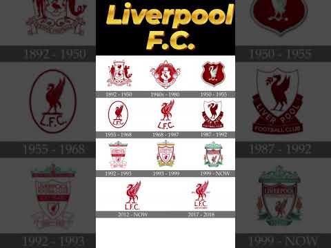Liverpool FC Historical Logos #shorts