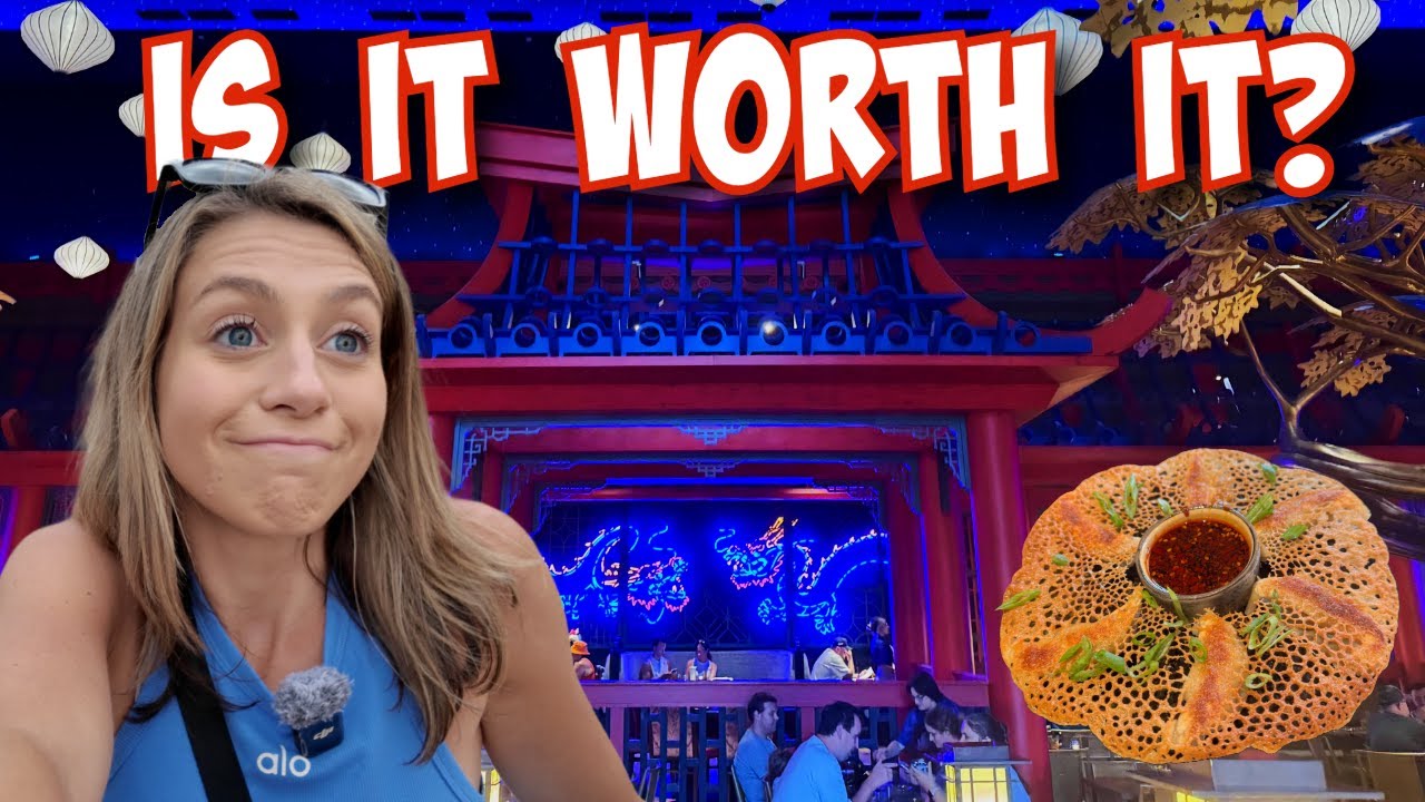 Blue Dragon Restaurant at Epic Universe Orlando REVIEW!