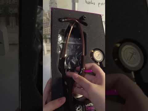 Omg my first stethoscope!!! - littmann classic III - medstudent indonesia