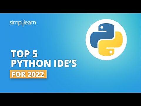 Top 5 Python IDE's For 2022 | Best Python IDE's For Windows | Python | #Shorts | Simplilearn