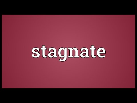 Stagnate Meaning