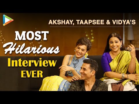 Akshay, Taapsee & Vidyaβs FUNNIEST Interview | Mission Mangal | Rapid Fire | Superb Quiz