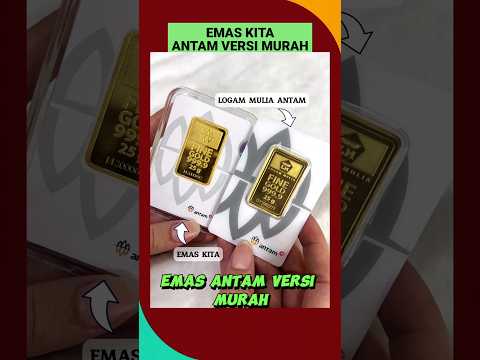 Emas Kita, Antam Versi Murah Berkualitas #emas #logammulia #investasiemas #banksyariahindonesia