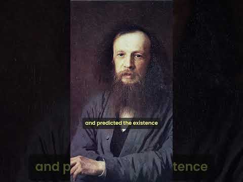 Dmitri Mendeleev: Father of the Periodic Table #science