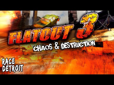 Steam Community :: Video :: Flatout 3: Chaos & Destruction - Race - Detroit (No Commentary)