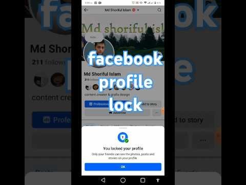 Facebook Profile Lock | How To Lock Facebook Profile 2024#viralvideo #facebook #ytshot #2024