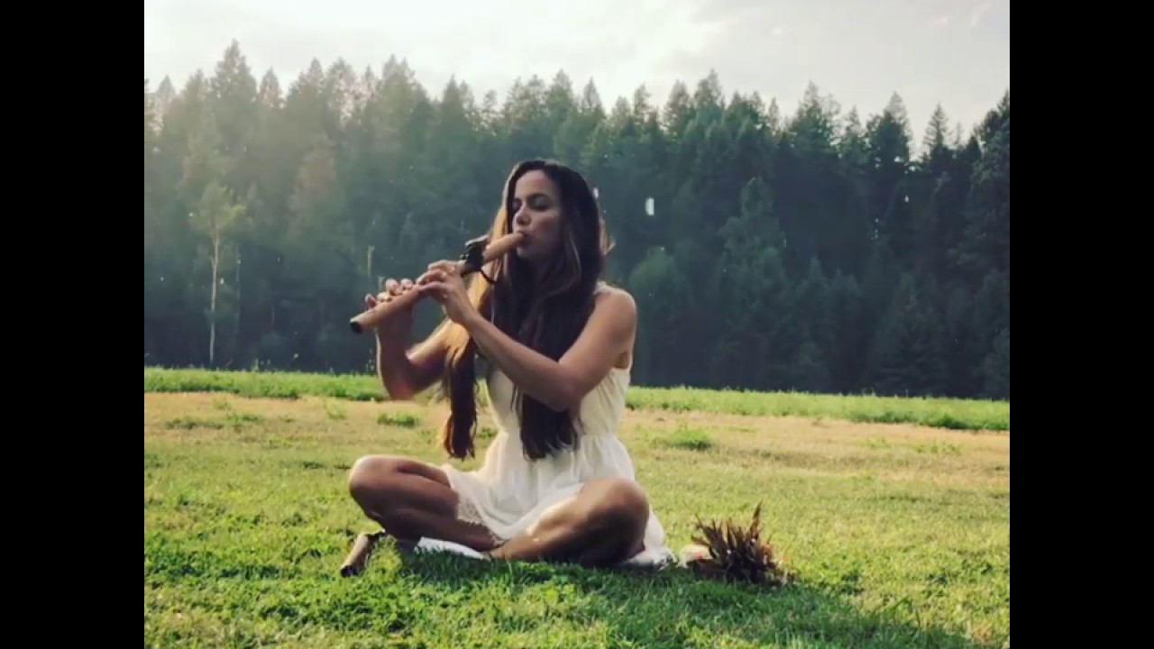Jen Rose - Native American Flute Meditation, Creating Miracles! Rain During Drought!