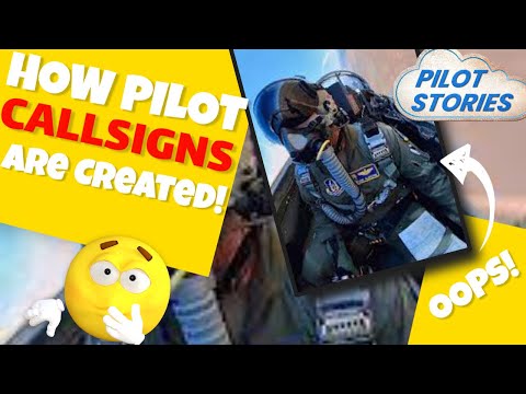 How Fighter Pilots Get CallSign - #PilotStories