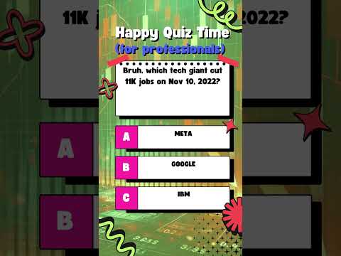 18% Drop, 11K Cuts & 70% Chrome: Biz Quiz #Stock #Tech