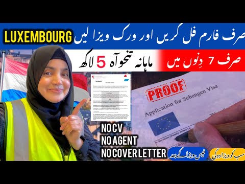 Luxembourg 🇱🇺country skilled work visa How to apply online 2025 #europe #jobs