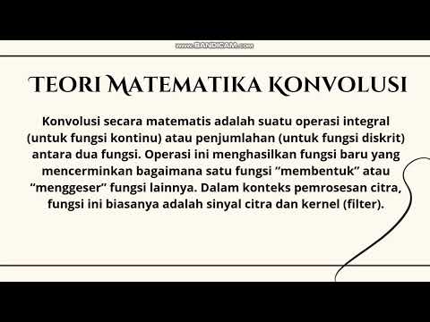 Resum Penapisan Citra dan Konpolusi