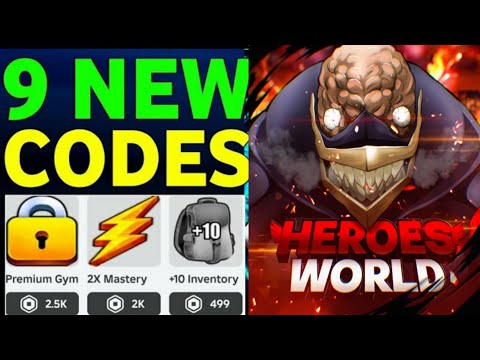 UPDATE⚡HEROES WORLD ROBLOX CODES 2024 - HEROES WORLD CODES
