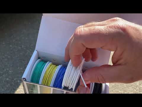 18 AWG Stranded Wire Spool 25ft Each 6 Colors Flexible 18 Gauge Silicone Hook up Wire Kit Review
