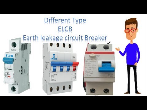 ELCB type circuit breaker type ELCB by earthbondhon