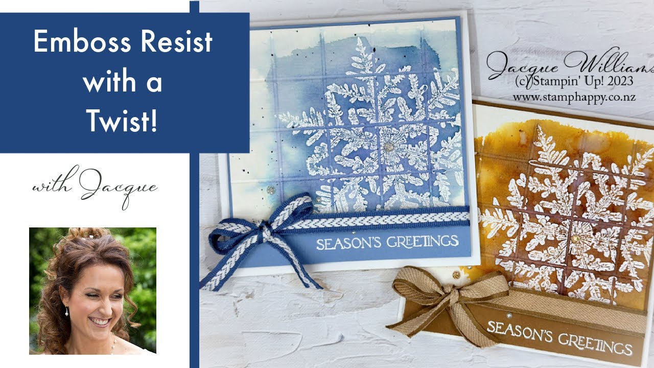 Emboss Resist with a Twist!