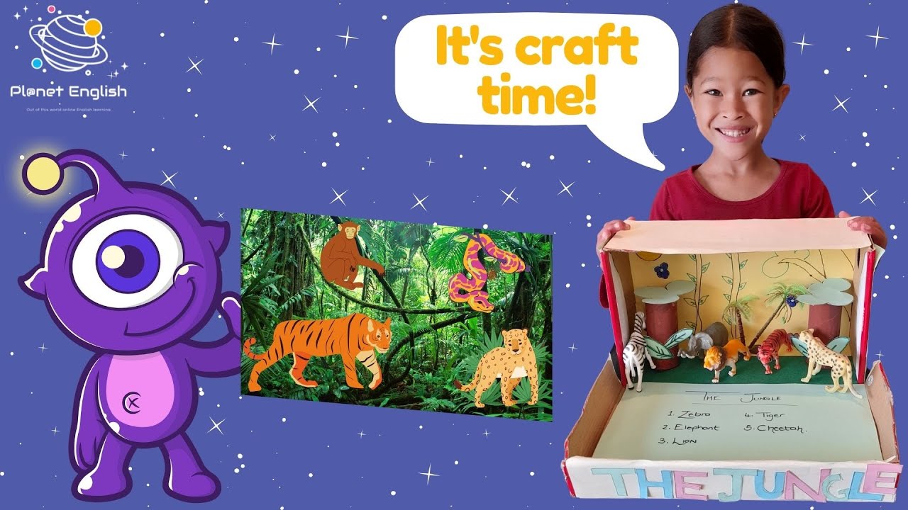 Jungle Habitat Model | Kids Craft